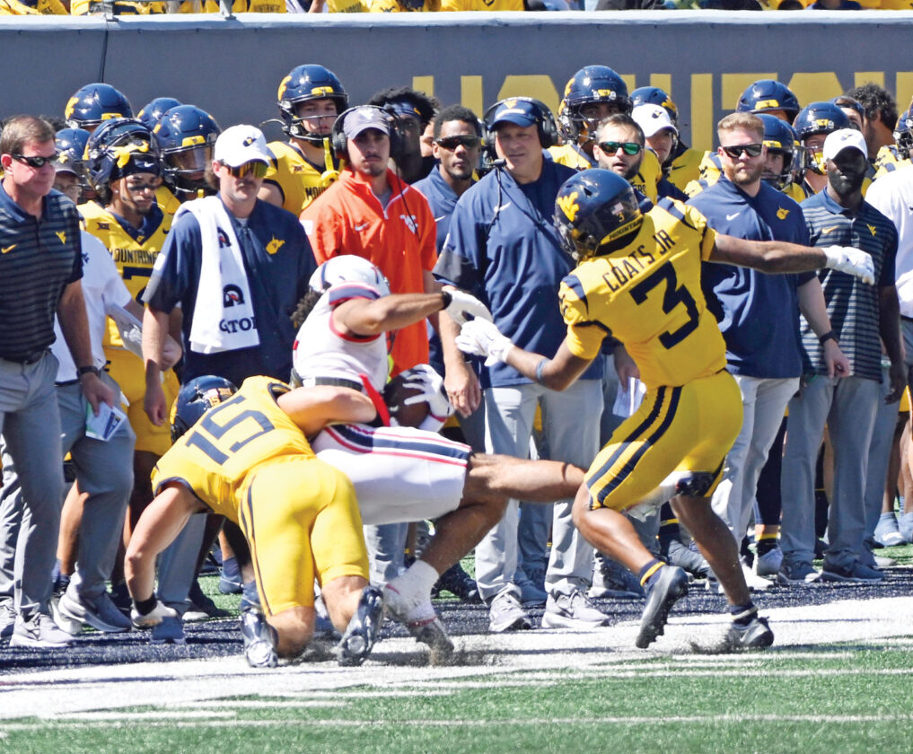WVU defense focused on tackling, basics during bye week | News, Sports ...